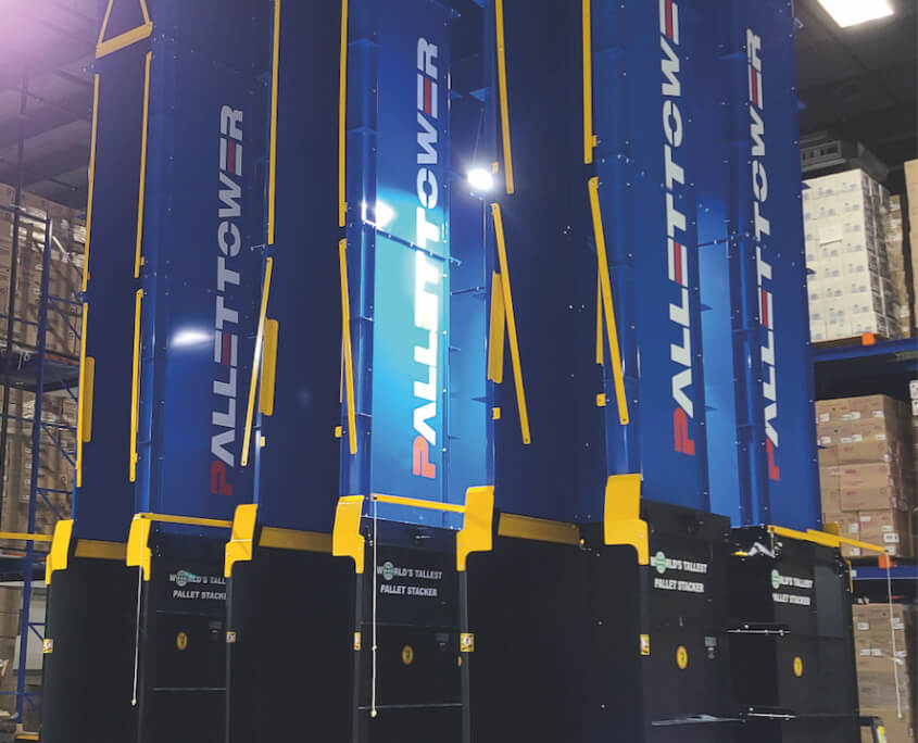 Pallet Tower - Ein Palettenmagazin von beispielloser Effizienz