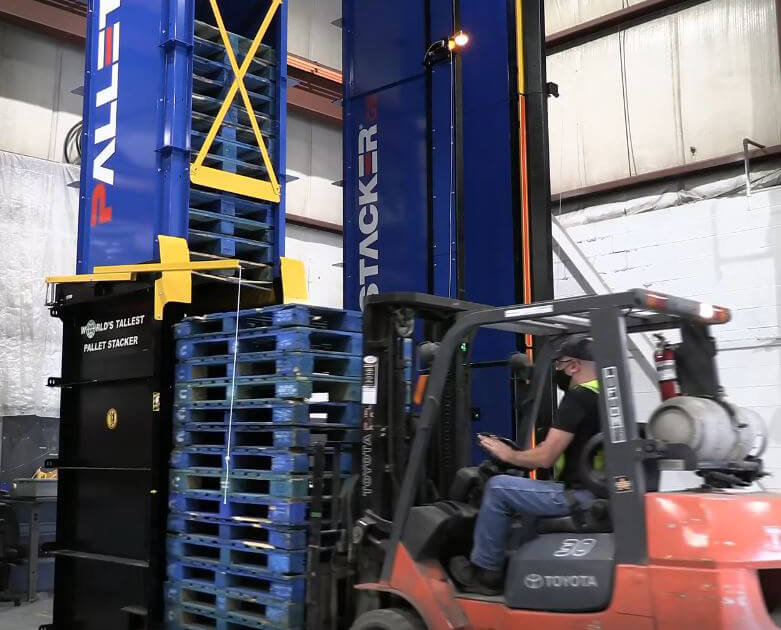 Pallet Tower - Ein Palettenmagazin von beispielloser Effizienz